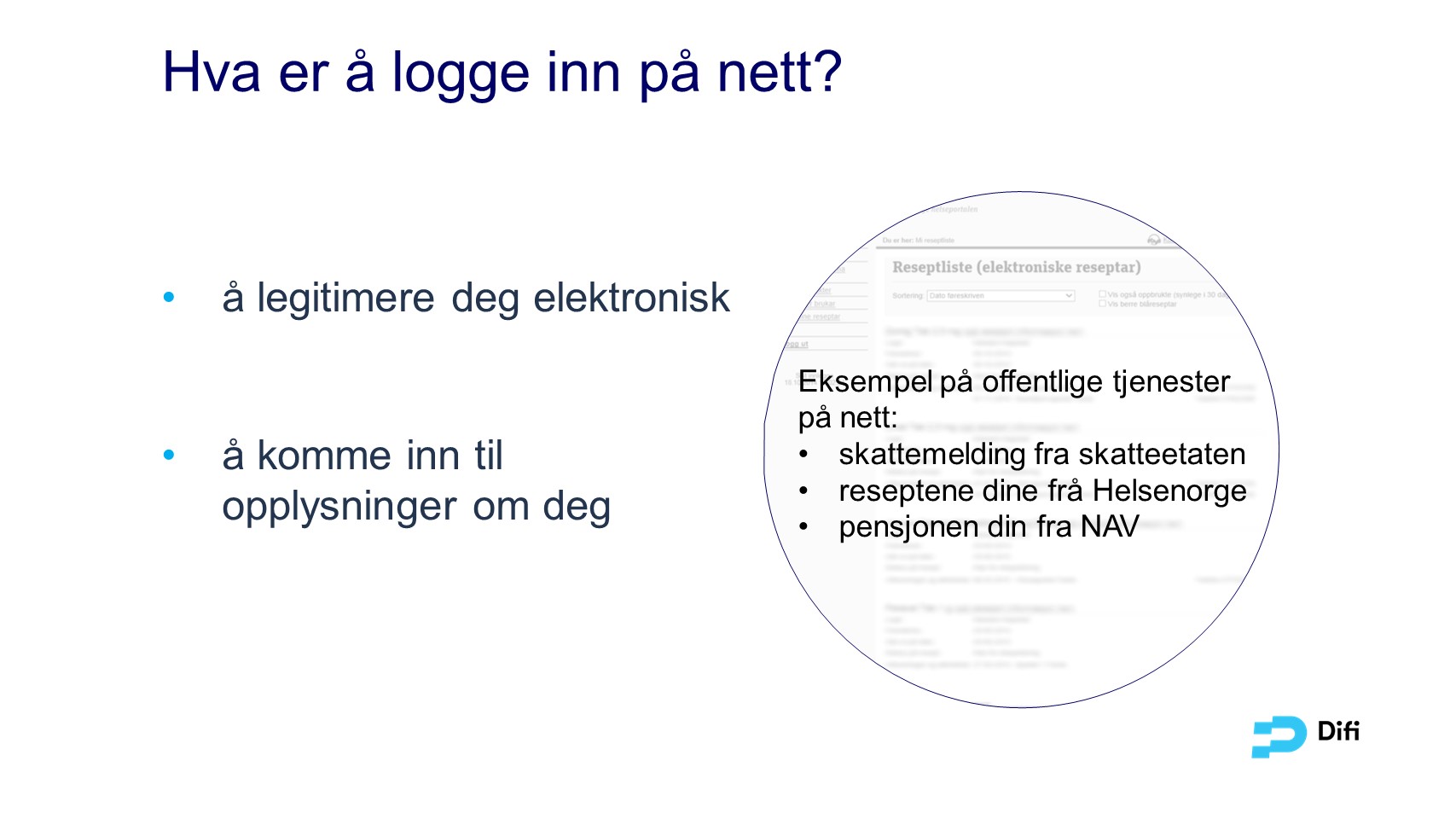 Helsenorge.no Logg Inn